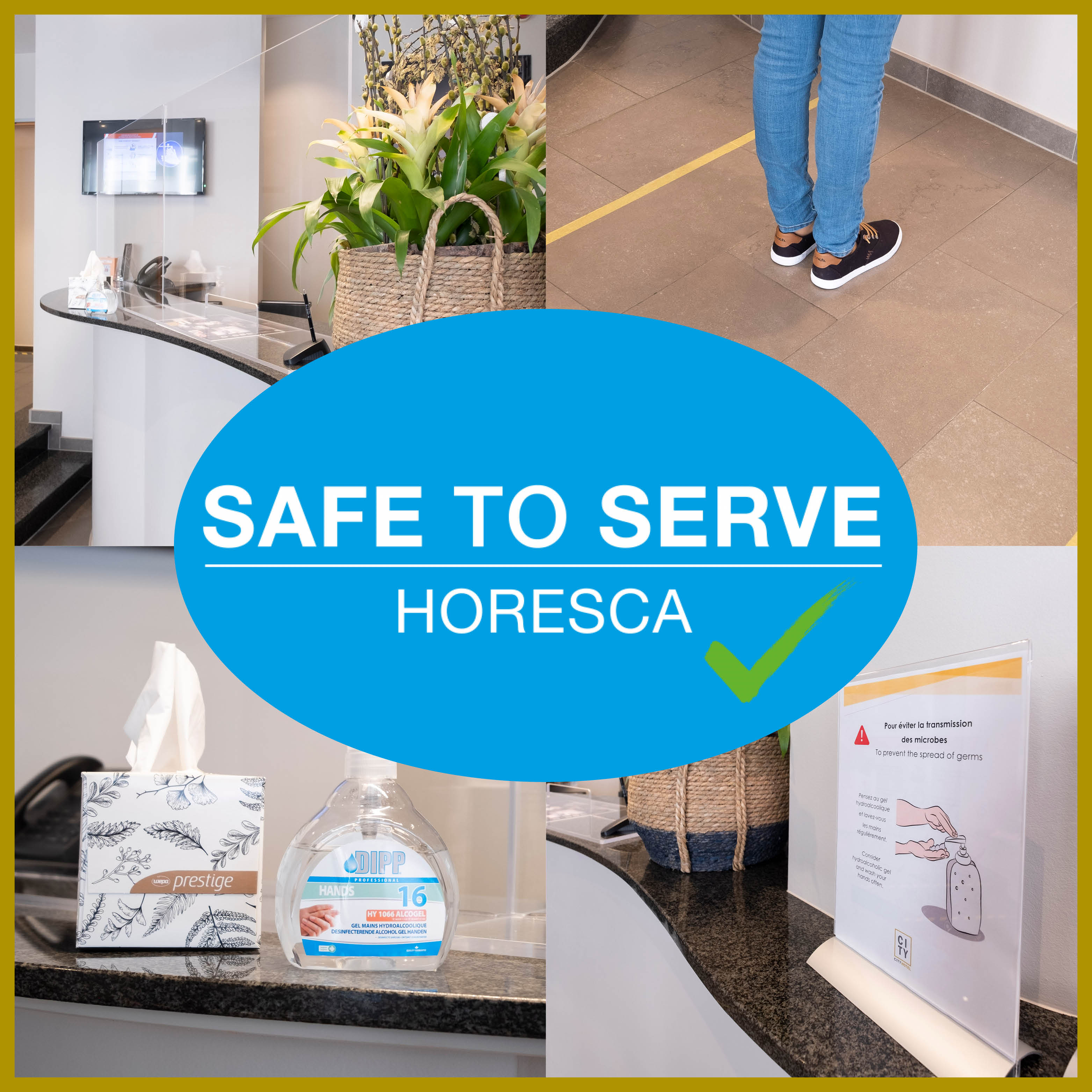 Safe to Serve - City Hotel Luxembourg